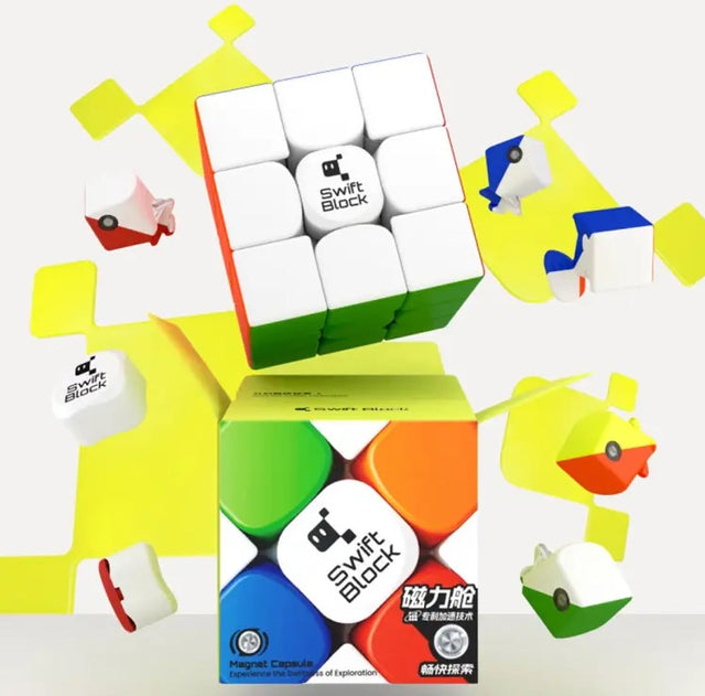 3x3x3 GAN Swift Block 355S Magnetic – Speedcubes (Pty) Ltd