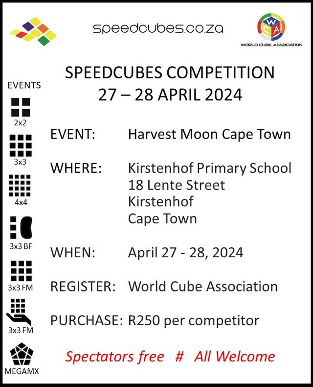 Competitions – Speedcubes (Pty) Ltd