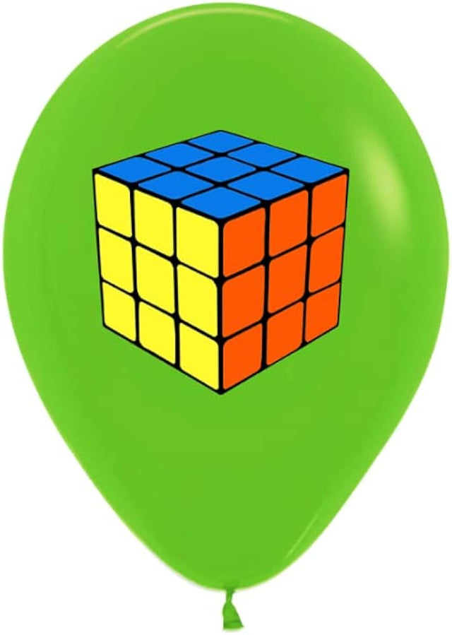 Green Rubiks Cube Balloon 30cm – Speedcubes (Pty) Ltd