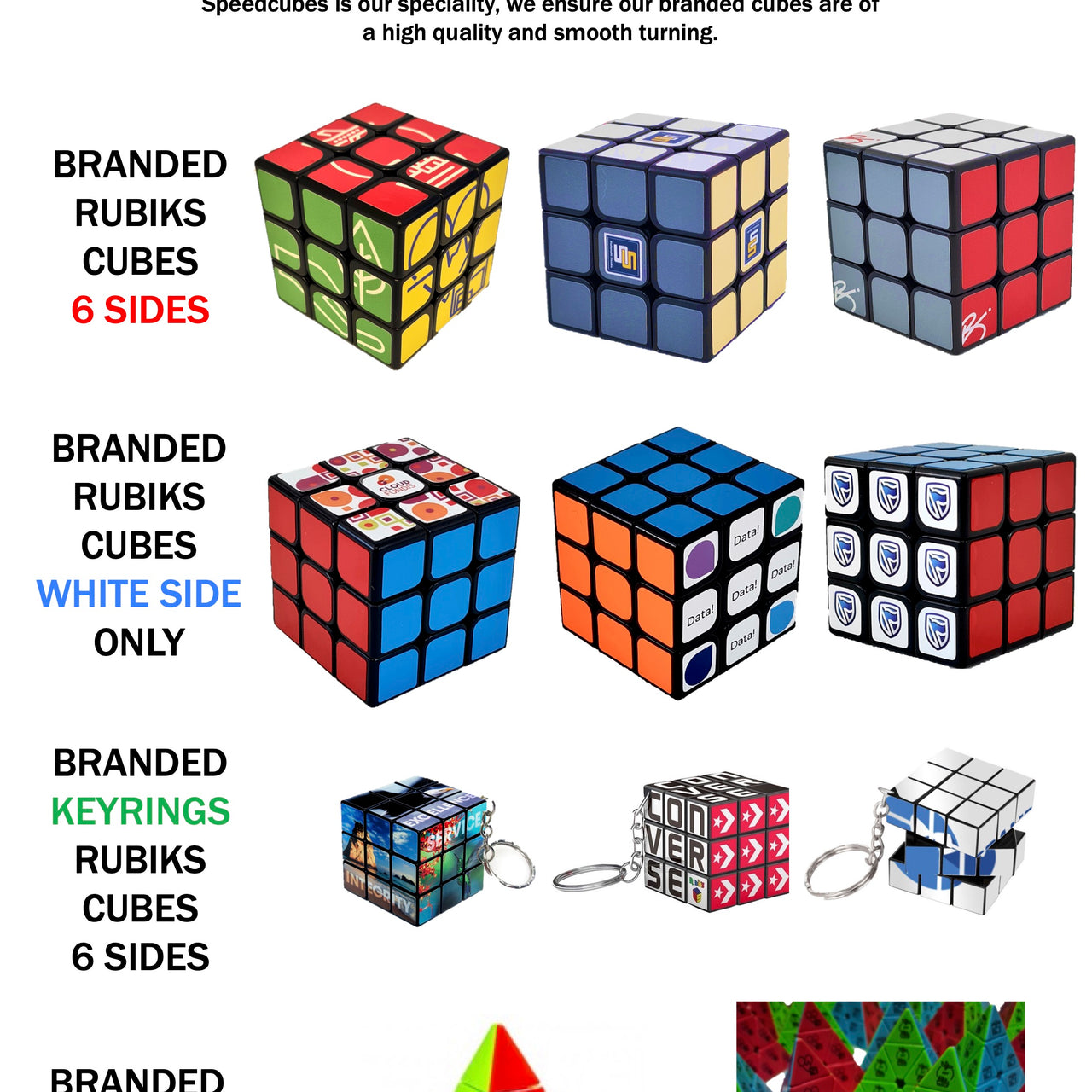 Corporate branding/gifts - Rubik's Cubes – Speedcubes (Pty) Ltd