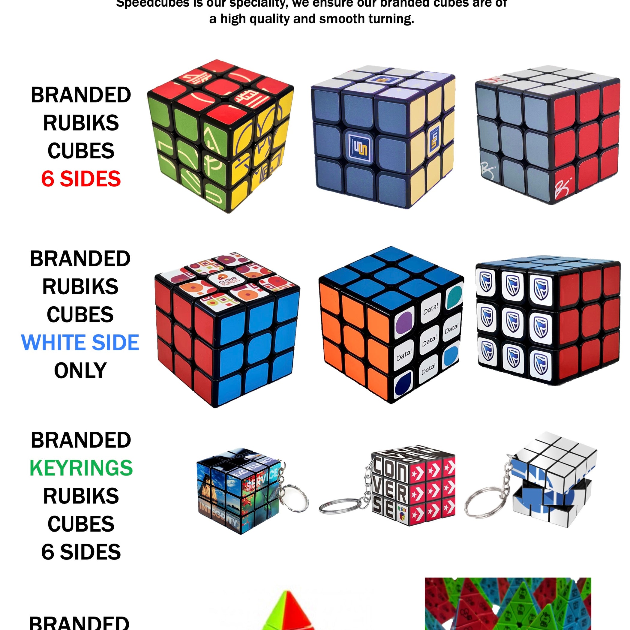 Corporate branding/gifts - Rubik's Cubes – Speedcubes (Pty) Ltd