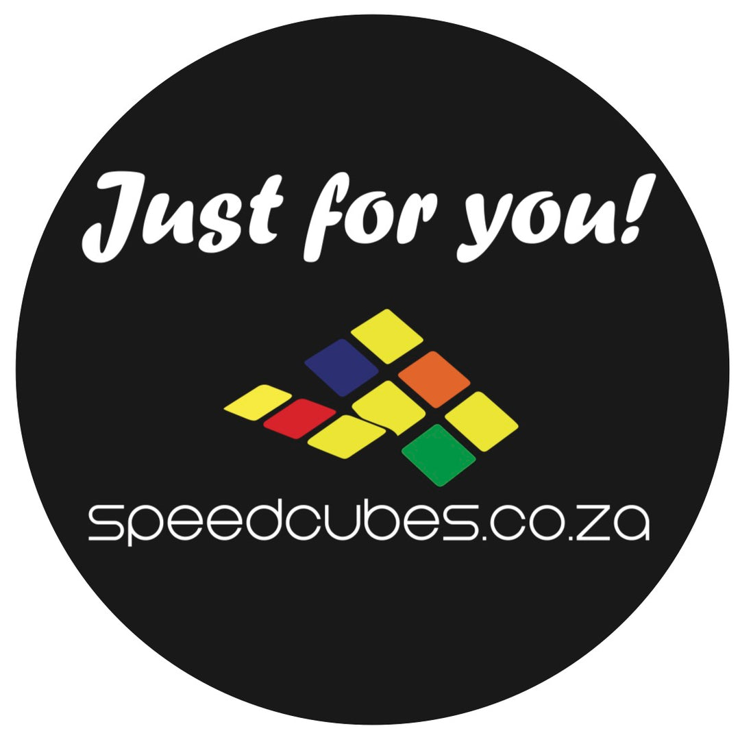 Speedcube happy birthday/thank you/good luck stickers – Speedcubes (Pty ...
